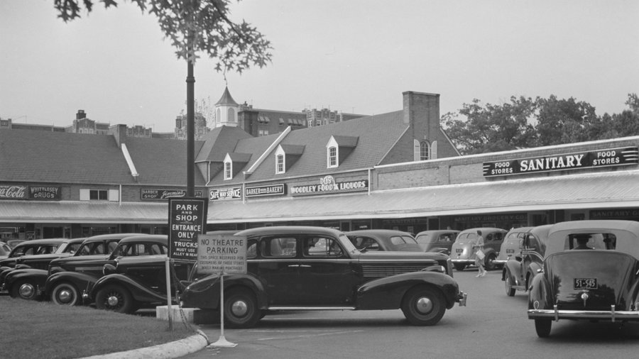 You can count strip malls among Greater Washington's historic landmarks ...