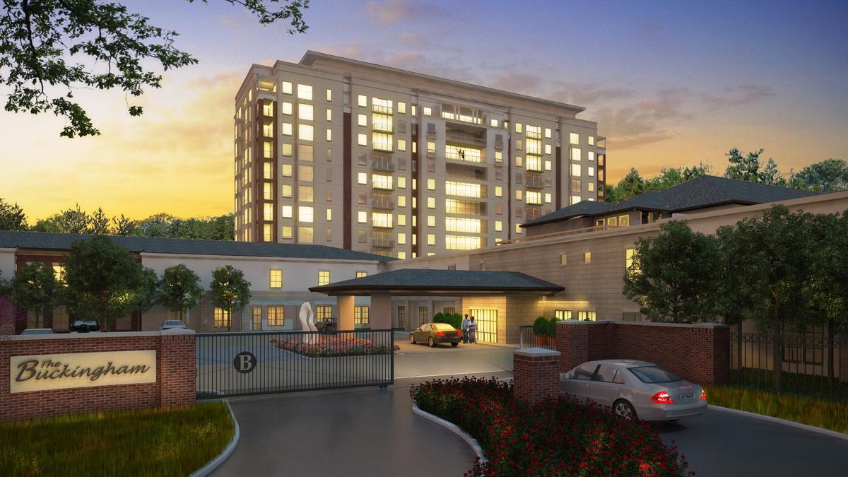 The Buckingham senior living facility breaks ground on Woodway Drive in ...