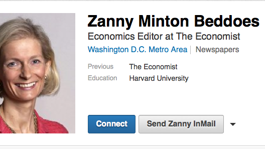 The Economist appoints its first female editor, Zanny Minton Beddoes ...