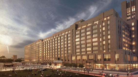 Once an eyesore in the Memphis skyline, the historic Sears Crosstown ...