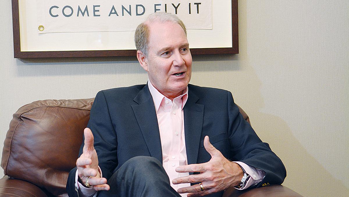 Southwest Airlines CEO Garry Kelly discusses Houston's Hobby Airport ...
