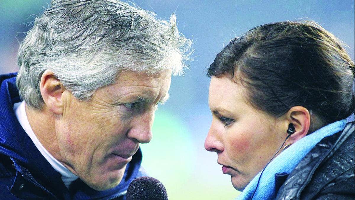Seahawks broadcaster Jen Mueller will teach you to talk the talk ...