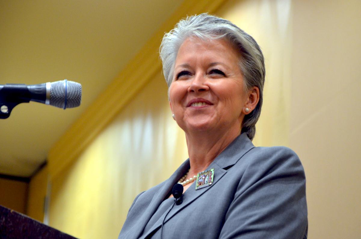 NC Commerce Secretary Sharon Decker cites economic-development ...