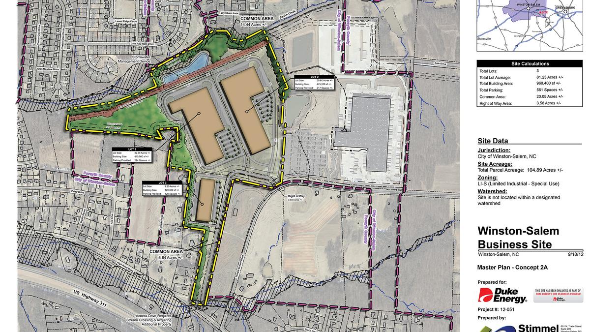 Robin Team, of Carolina Investment Properties, is working to prepare a ...