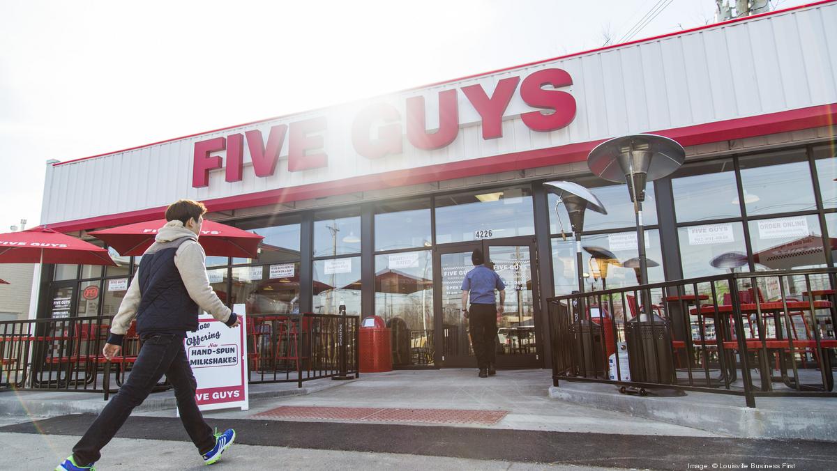 Five Guys Burgers and Fries opens third Louisville-area location ...