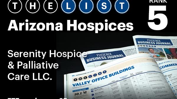 Top of the Phoenix lists: Arizona hospices - Phoenix Business Journal