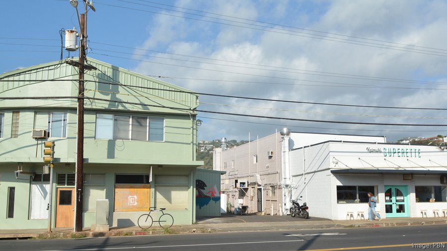 Mud Hen Water Kaimuki Superette side by side