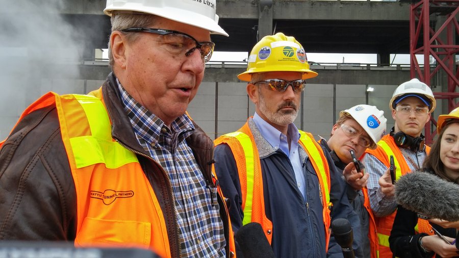 Bertha's final burrow to rescue pit was smooth and cool, contractor ...