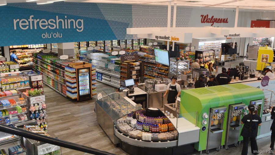 Walgreens Honolulu Flagship birds eye view wide