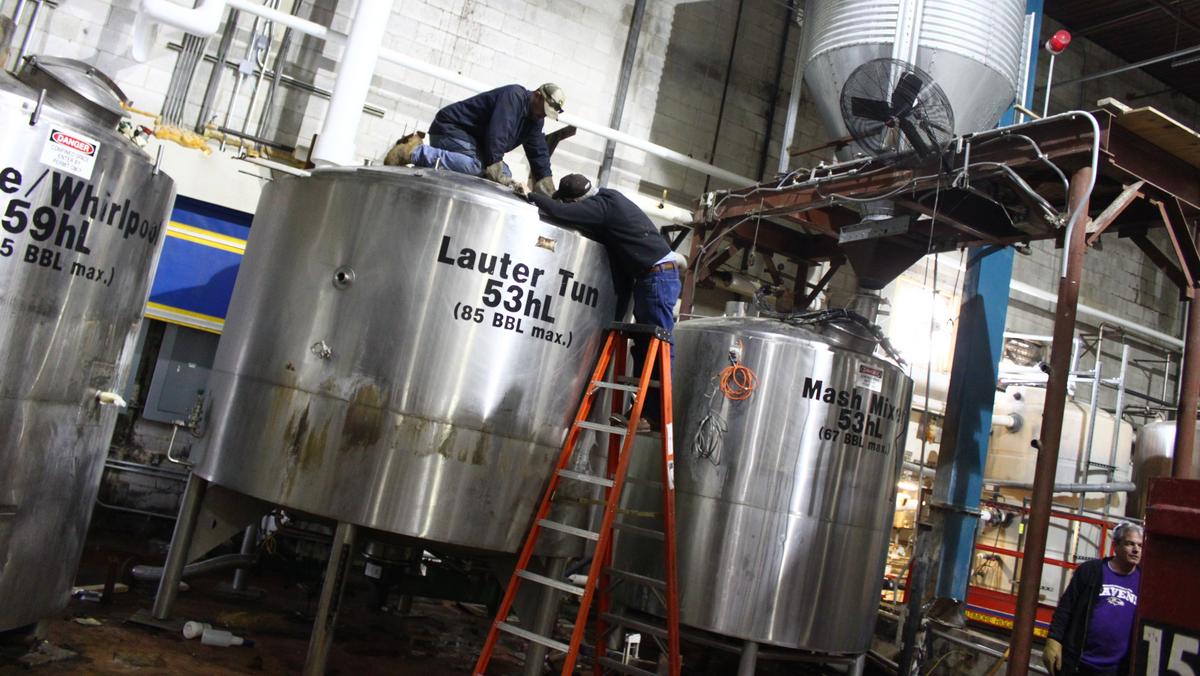 Old Heavy Seas Beer tanks will soon be used to make brandy and whiskey ...