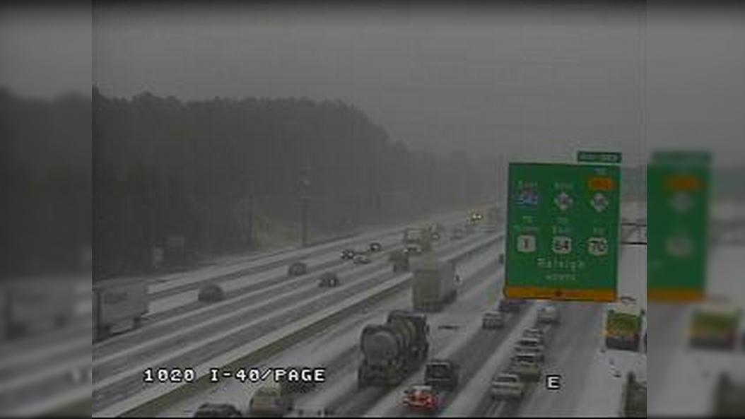 Auto wrecks create havoc on Raleigh-Durham area roads following snow ...