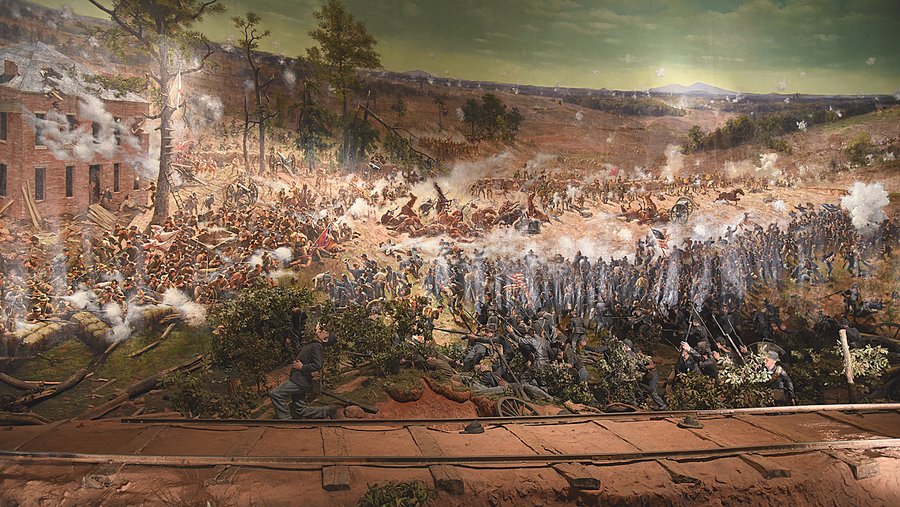Cyclorama moves Thursday to Atlanta History Center (SLIDESHOW ...