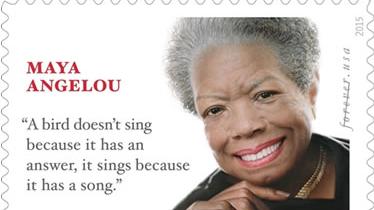USPS releases stamp based on Atlanta artist Ross Rossin’s Maya Angelou ...