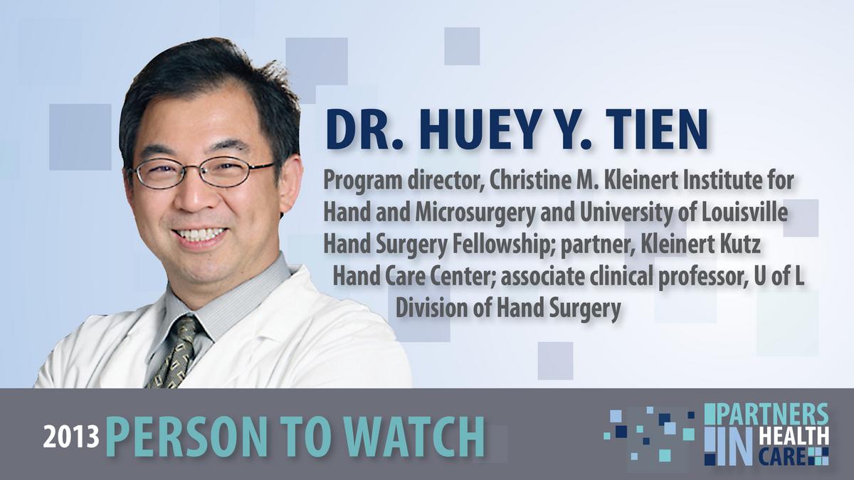 Dr. Huey Y. Tien - Louisville Business First