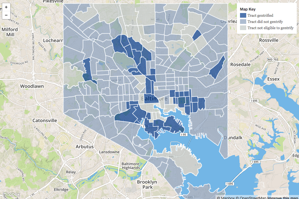 Map Of Downtown Baltimore Neighborhoods