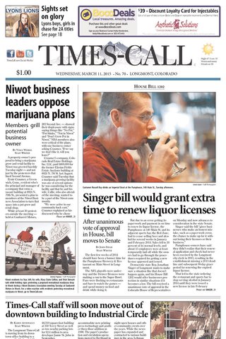 Longmont Times-Call moving to smaller space - Denver Business Journal