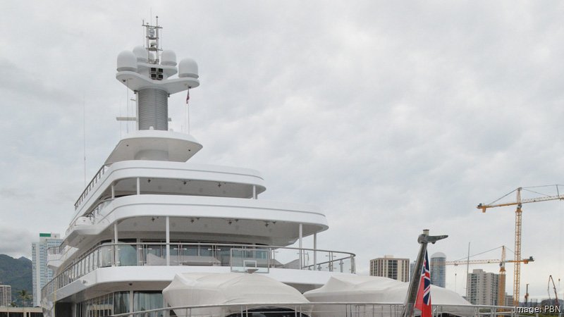 Larry Ellison Yacht Musashi The 138 Metre Lürssen Superyacht Rising