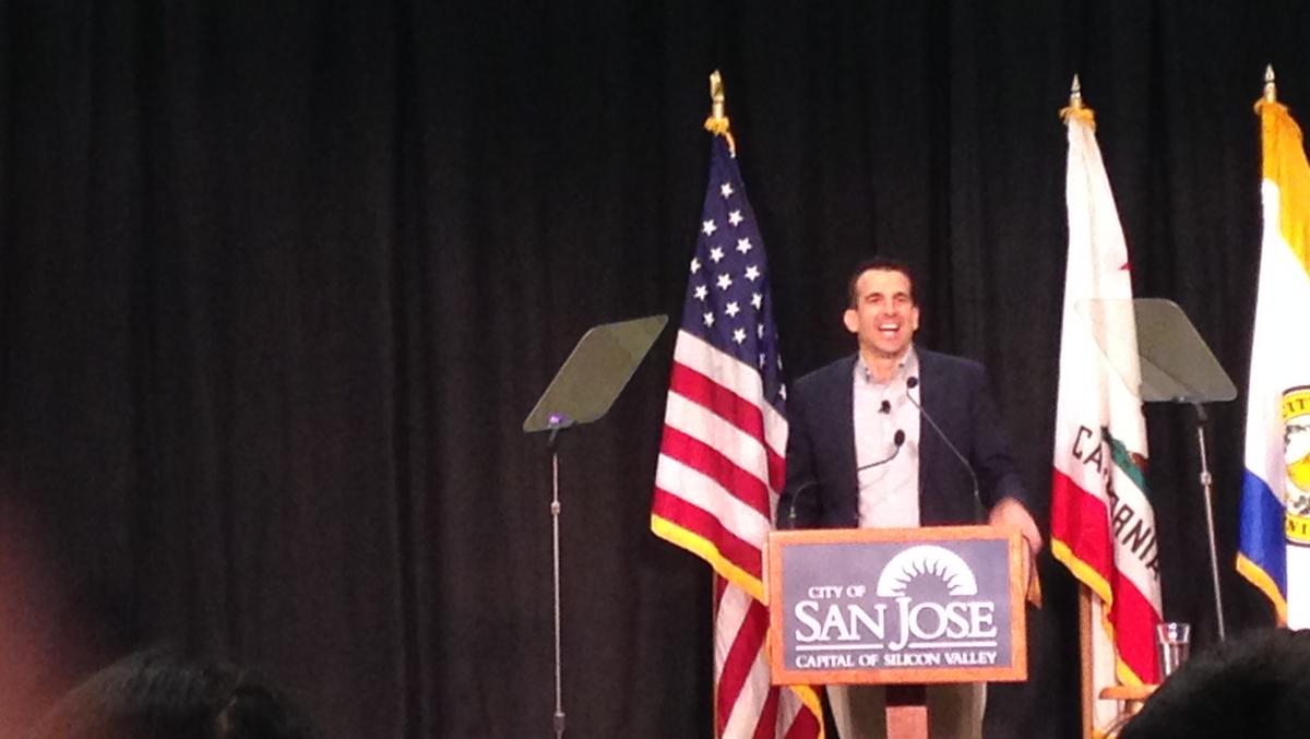 San Jose Mayor Sam Liccardo's State of the City address details crime ...