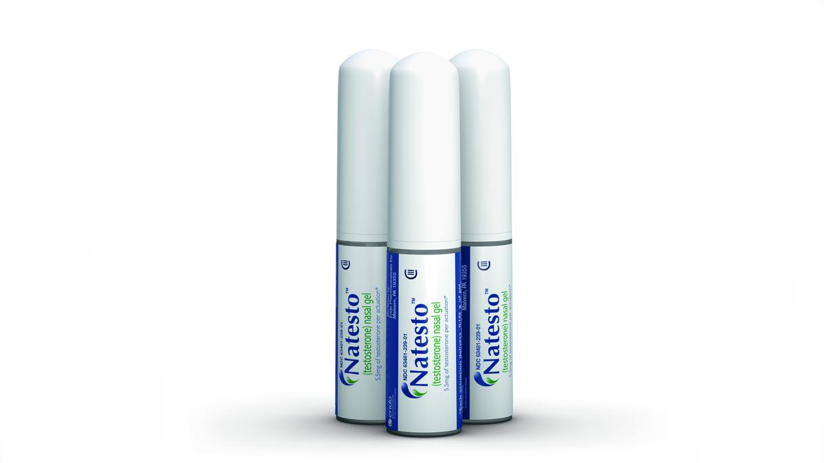Endo launches Natesto nasal gel for men with low testosterone ...