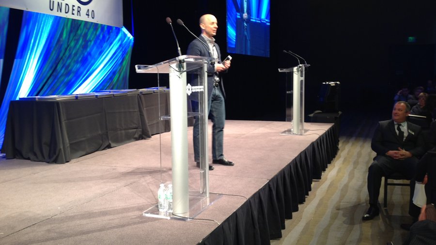 40 Under 40 awards luncheon 2015