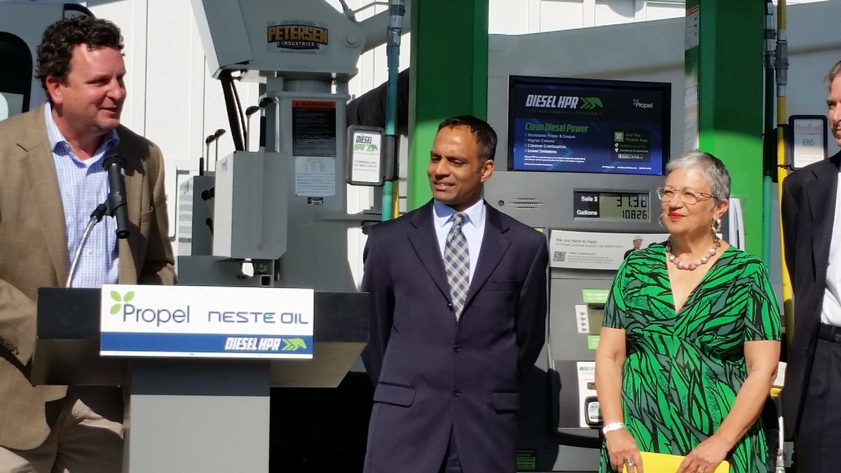Propel Fuels promotes renewable diesel in Sacramento; Air Resources ...
