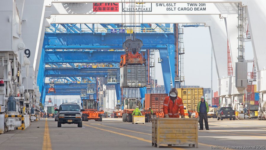 Port of Baltimore clears space for containers as Covid-19 recovery ...