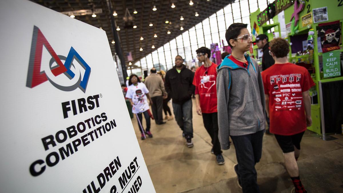 Students participate in robotics competition in Raleigh - Triangle ...