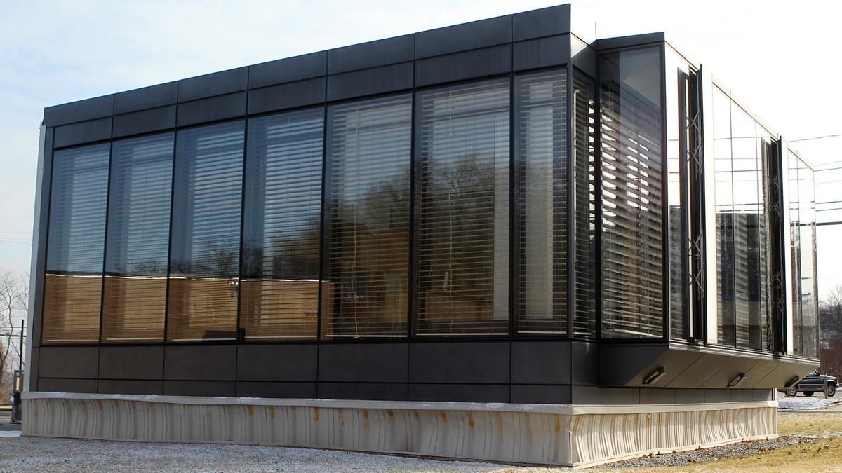 First look: the mock-up building for The Tower at PNC Plaza ...