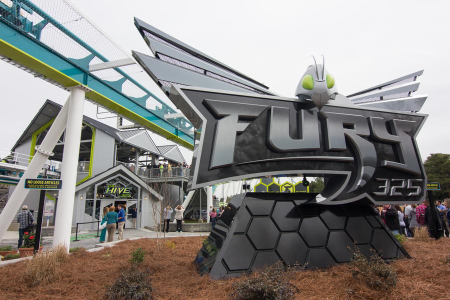 Carowinds opens Fury 325, one of the world's tallest and fastest roller ...