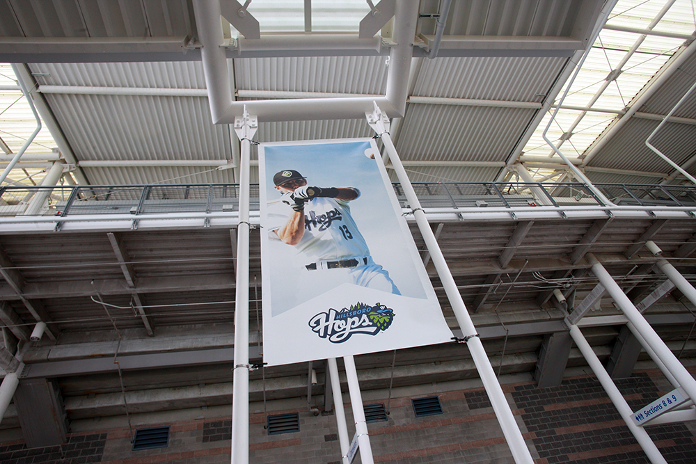 A cold, wet welcome for Hops players (Gallery) - Portland Business Journal