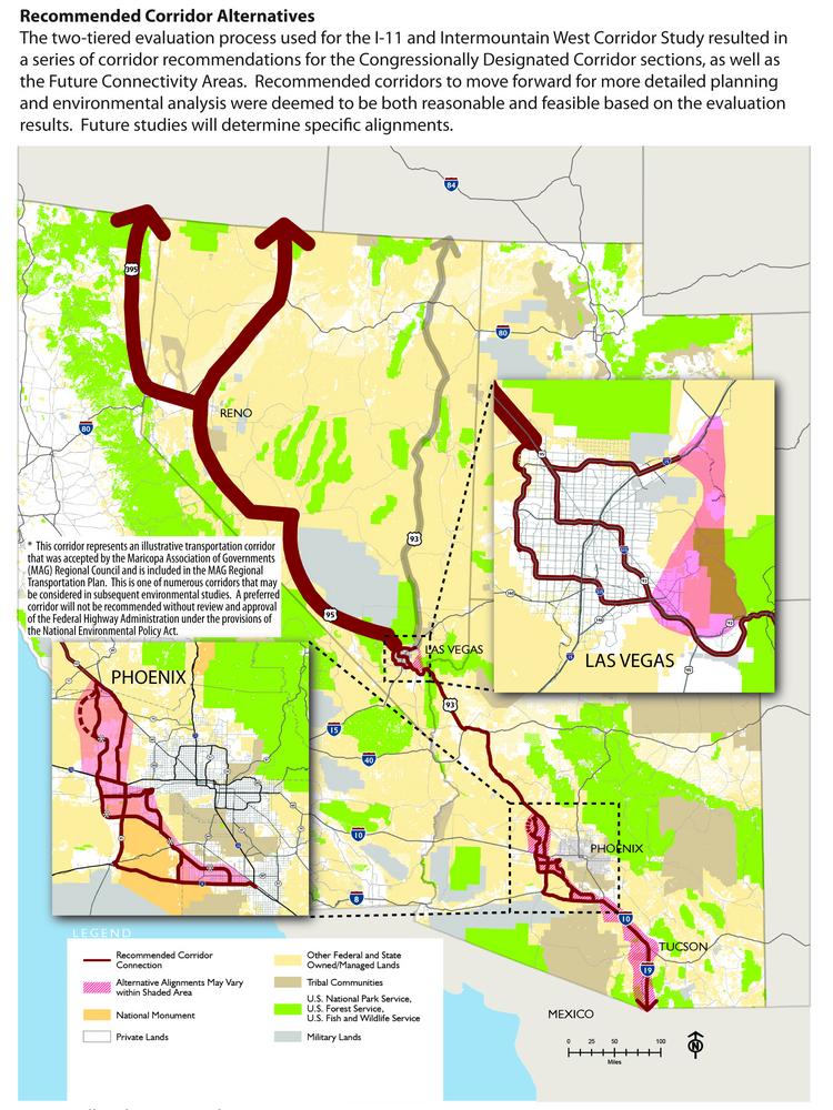 McCain, Flake amendment puts border-to-border Interstate 11 into motion ...
