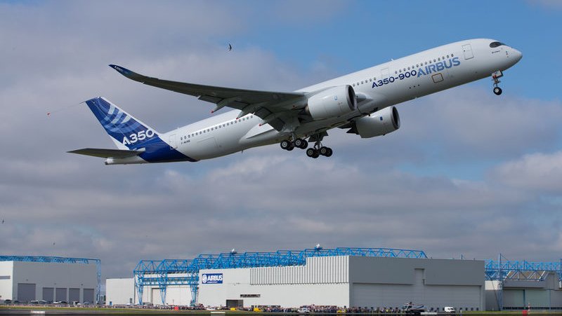 Airbus A350 gives its brakes a major test - Wichita Business Journal