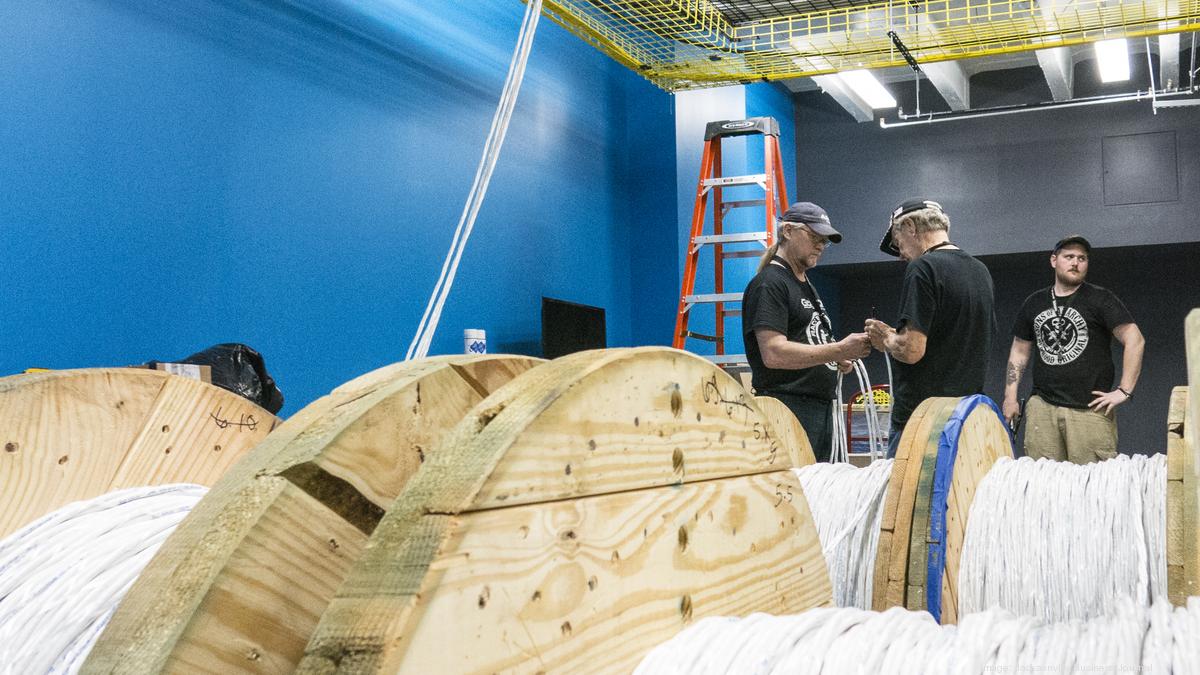 The network access point at Jax NAP is creating fiber optic connections ...