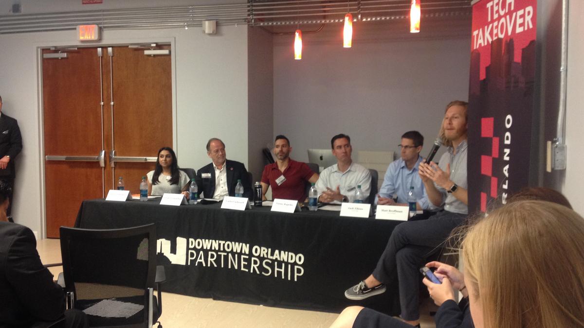 Downtown Orlando Partnership event talks about tech startups, job ...