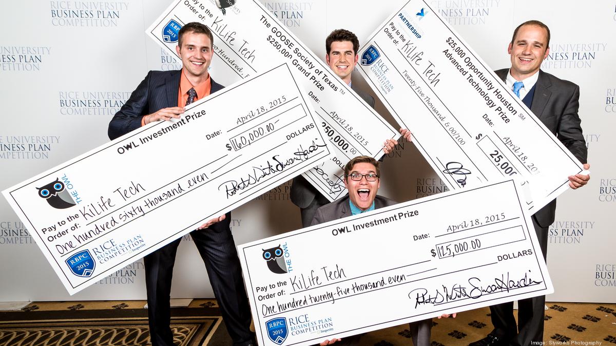 Houston's Rice University Business Plan Competition grand prize winner ...
