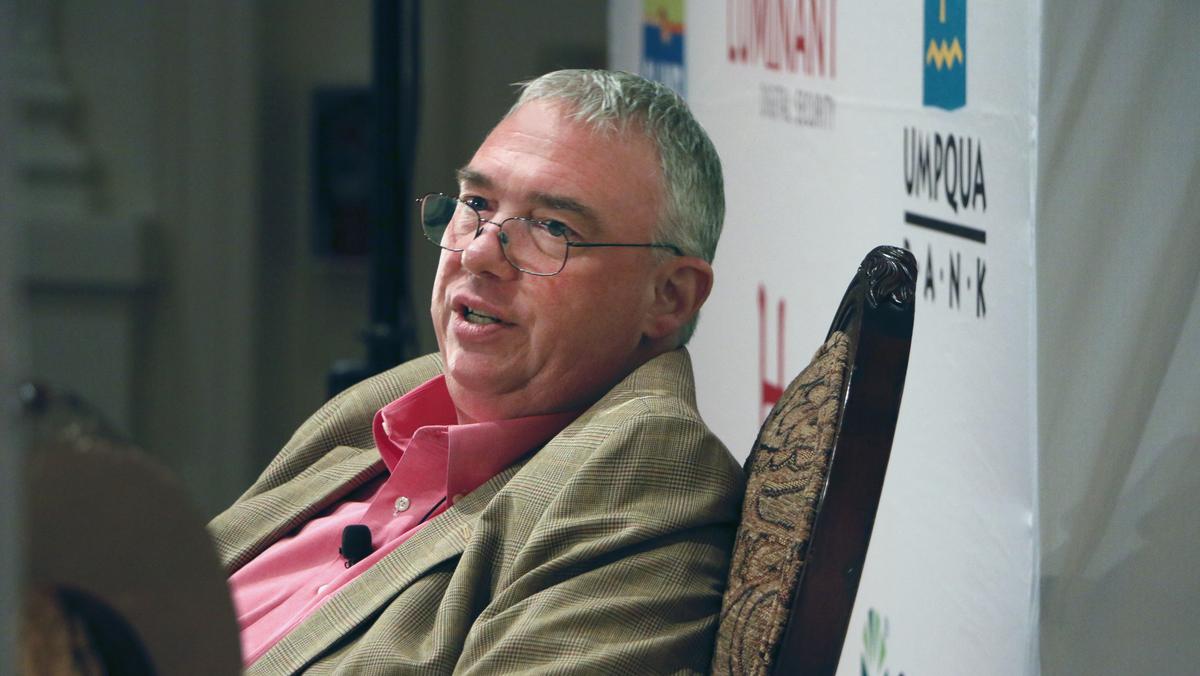 Scenes from the PBJ's Power Breakfast with Burgerville's Jeff Harvey ...