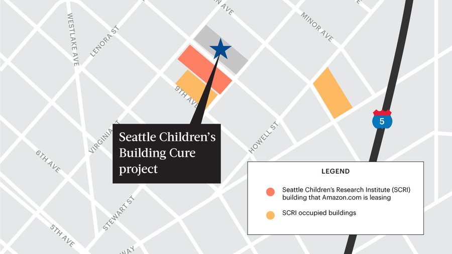 seattle childrens building cure MAP