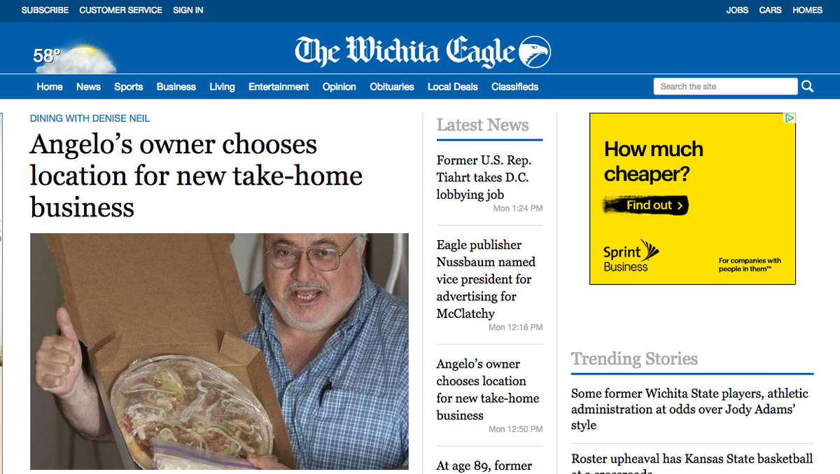 Star publisher takes over another newspaper - Kansas City Business Journal