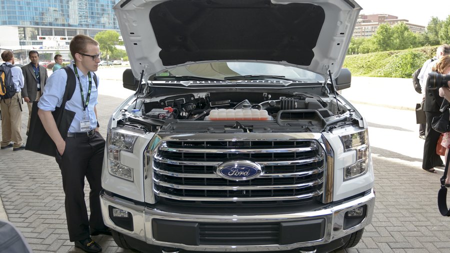 Ford unveils the CNG F-150 that will be modified in Dallas - Dallas ...