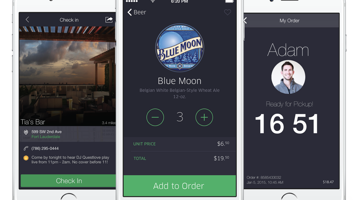 Skip the bar line: Fort Lauderdale startup launches order-and-pay app ...