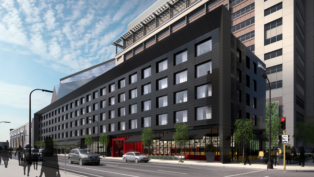 Radisson Red is back in Vikings neighborhood mix - Minneapolis / St ...