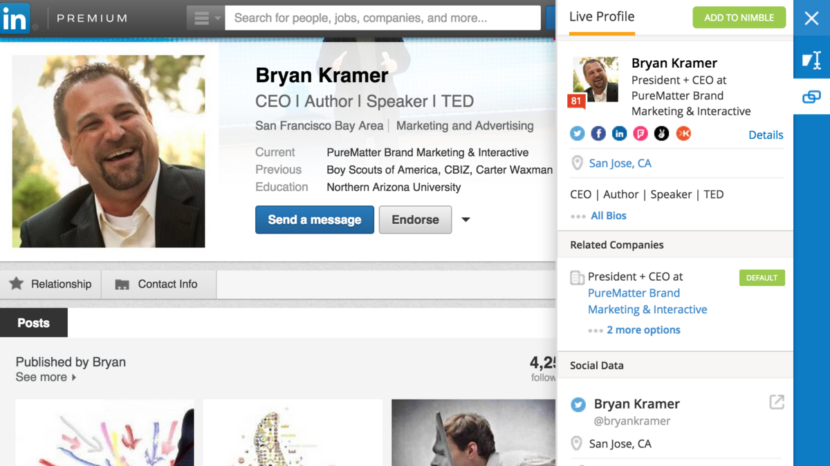 Nimble’s new Smart Contacts App builds your contact database ...