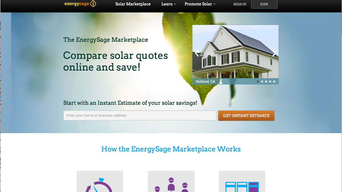 Online solar energy marketplace EnergySage raises Series A round ...