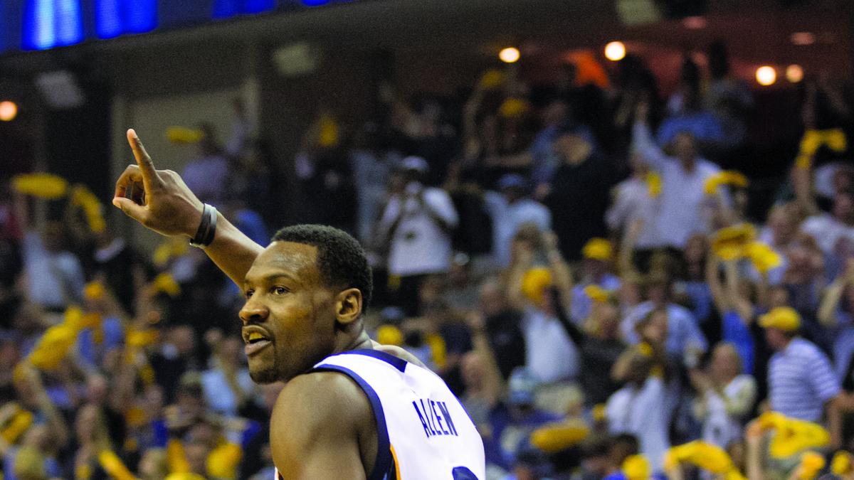 Grizzlies' Tony Allen elected to NBA all defensive first team for third ...