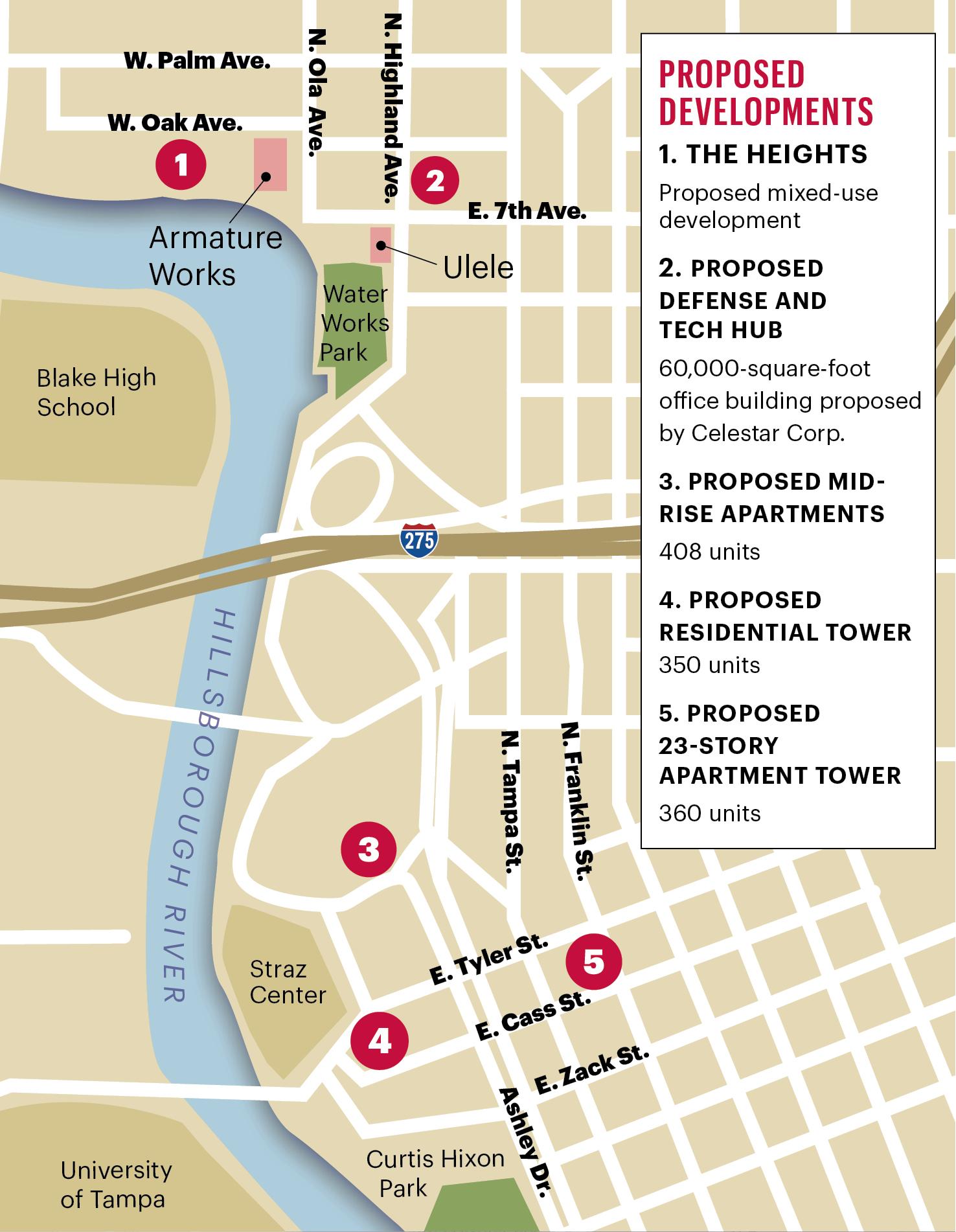 Northern fringe of downtown Tampa takes shape - Tampa Bay Business Journal