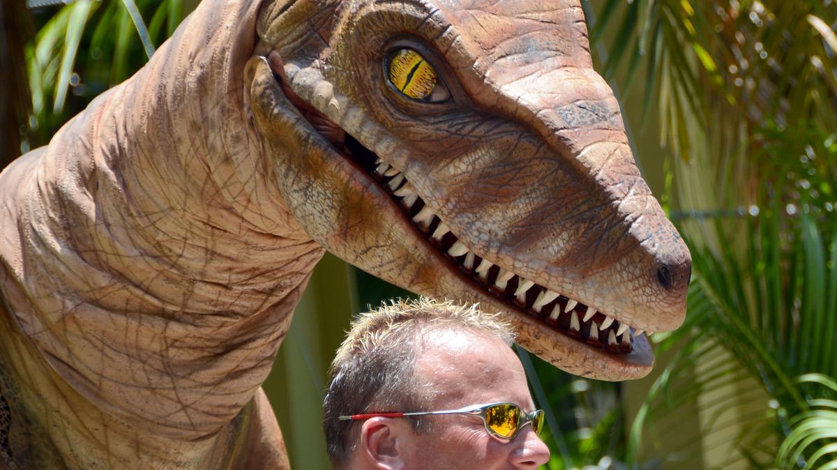 Universal Orlando's new raptor encounter has prehistoric appeal ...