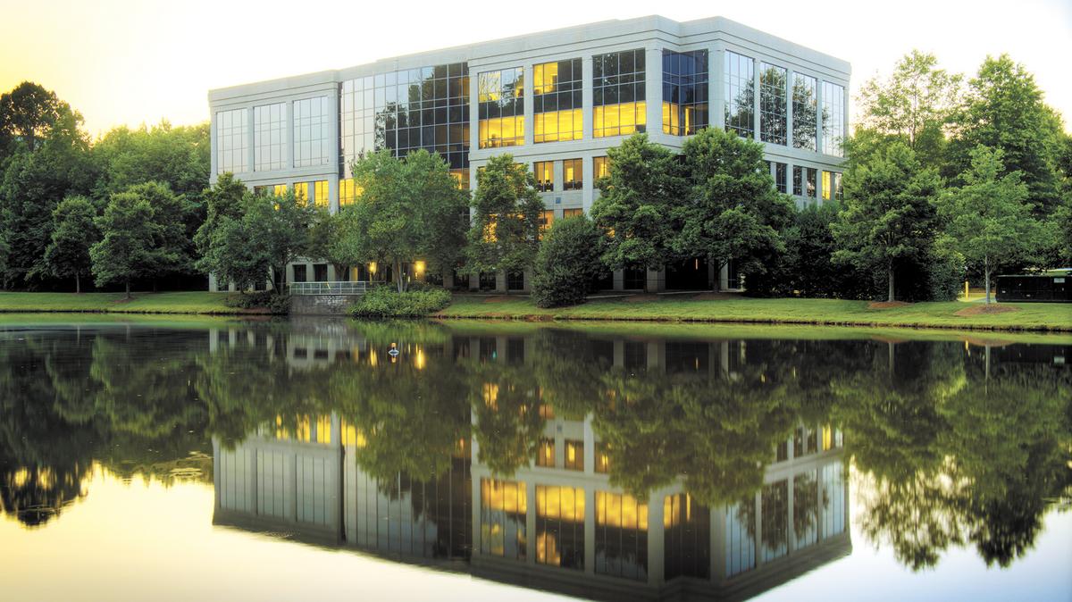 Water Ridge office buildings hit market in Charlotte - Charlotte ...