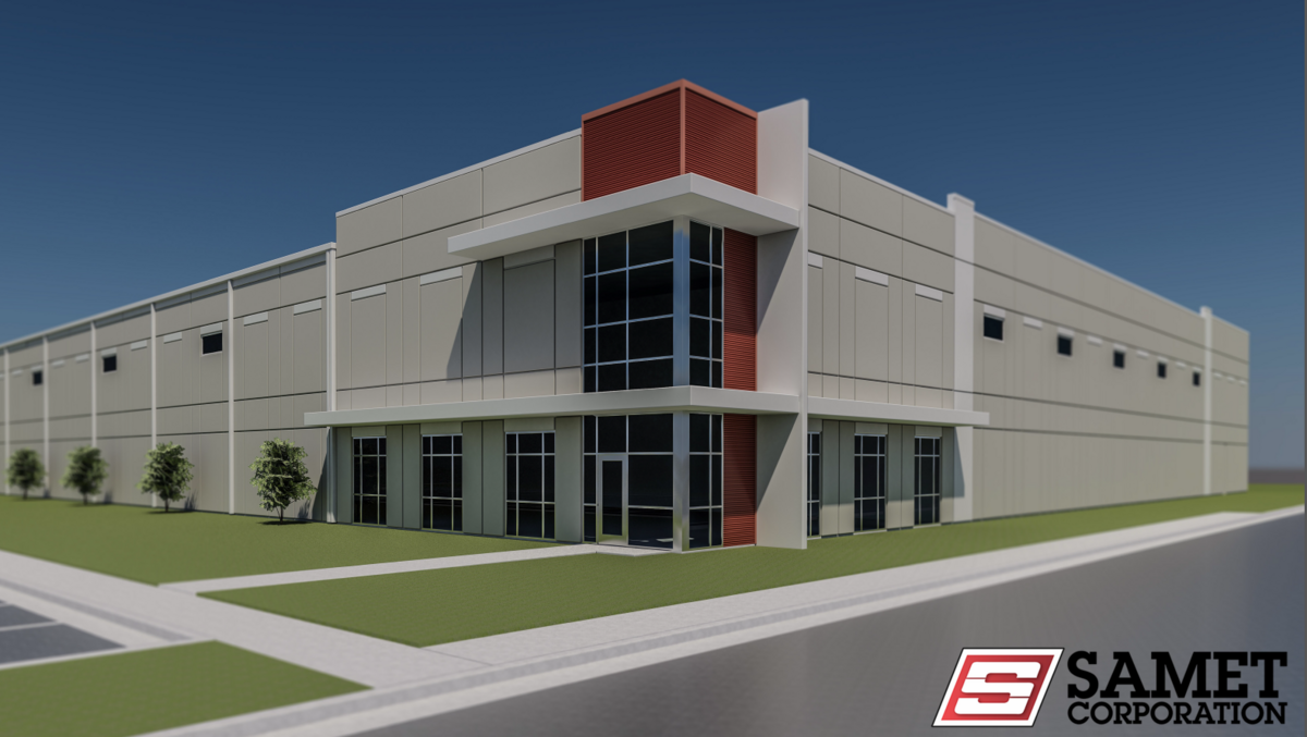 Samet Corp. plans to construct a 134,000-square-foot spec building at ...