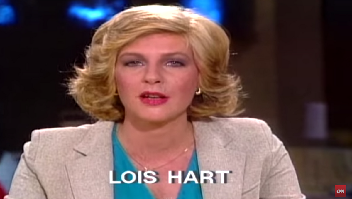 #tbt CNN's first newscast 35 years ago was led by Lois Hart and her ...