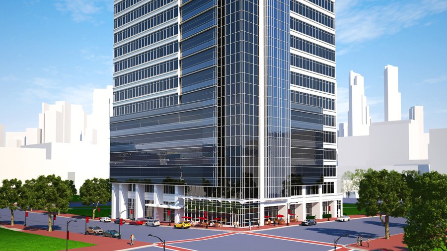 Designs unveiled for new $75M, 19-story tower in downtown Raleigh ...